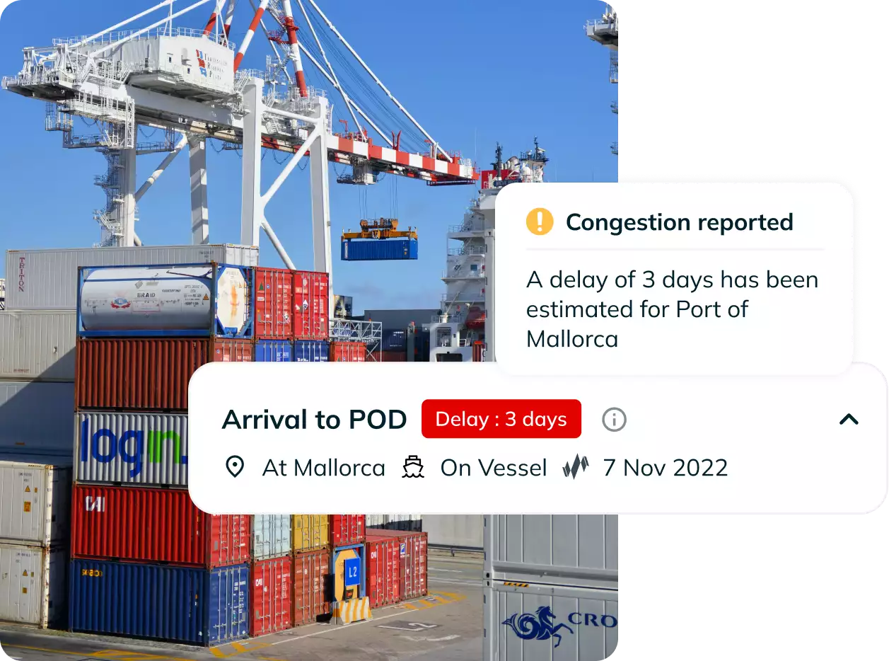 Predictive ETA and Transportation Visibility For Ocean Freight